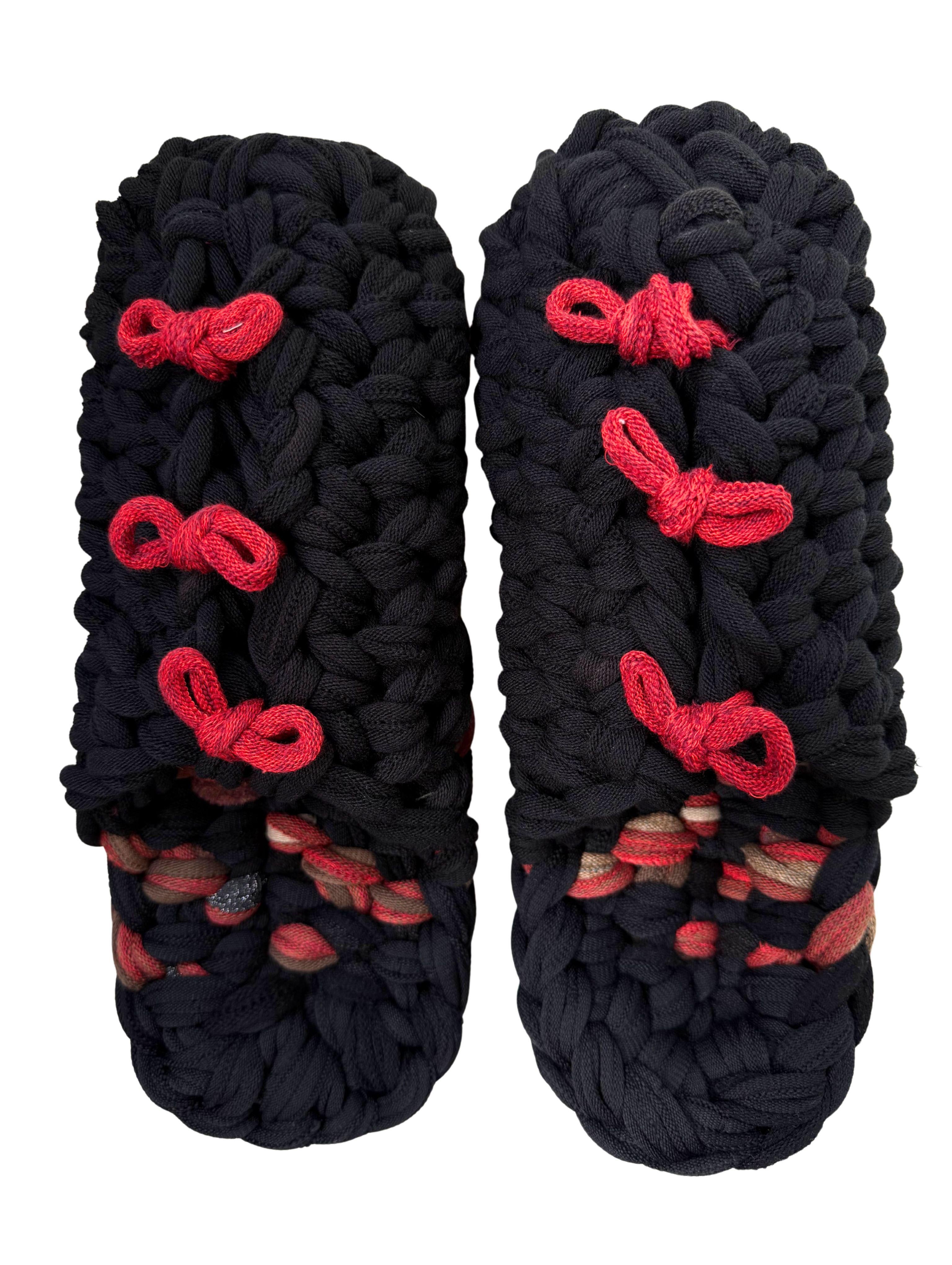 XL | Knit up-cycle slippers 2025-XL30 [XL] 29.5cm / Regular / 535g ...
