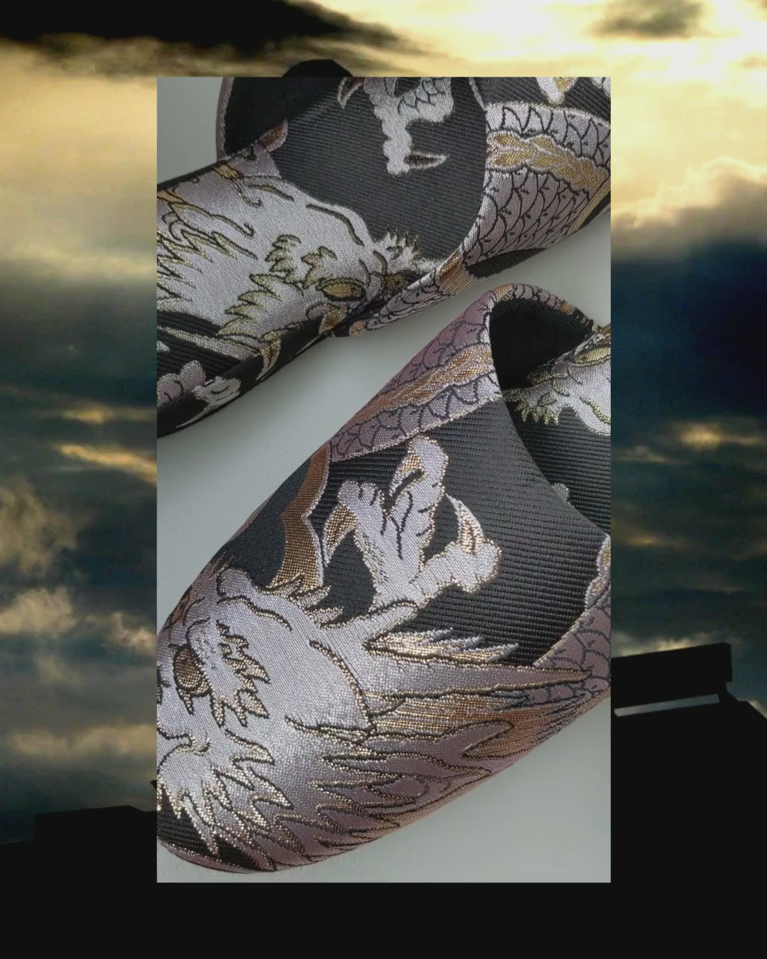 Dragon Slippers | Heiwa Slipper Japanese Slippers